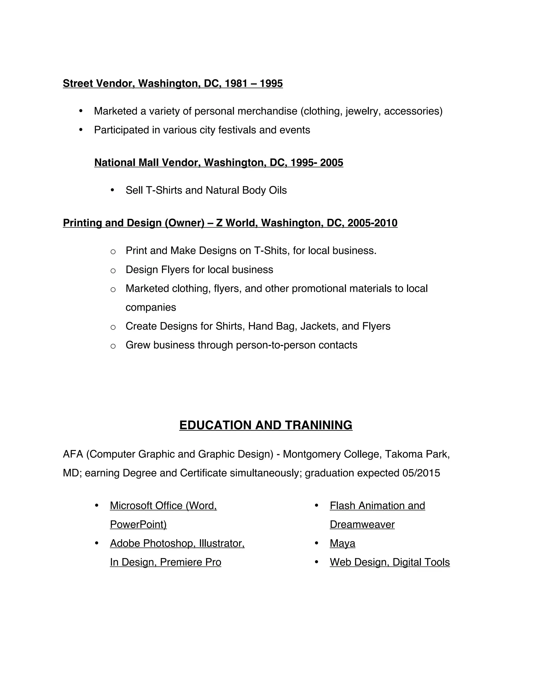 WAYNE CONNELL Resume | PDF