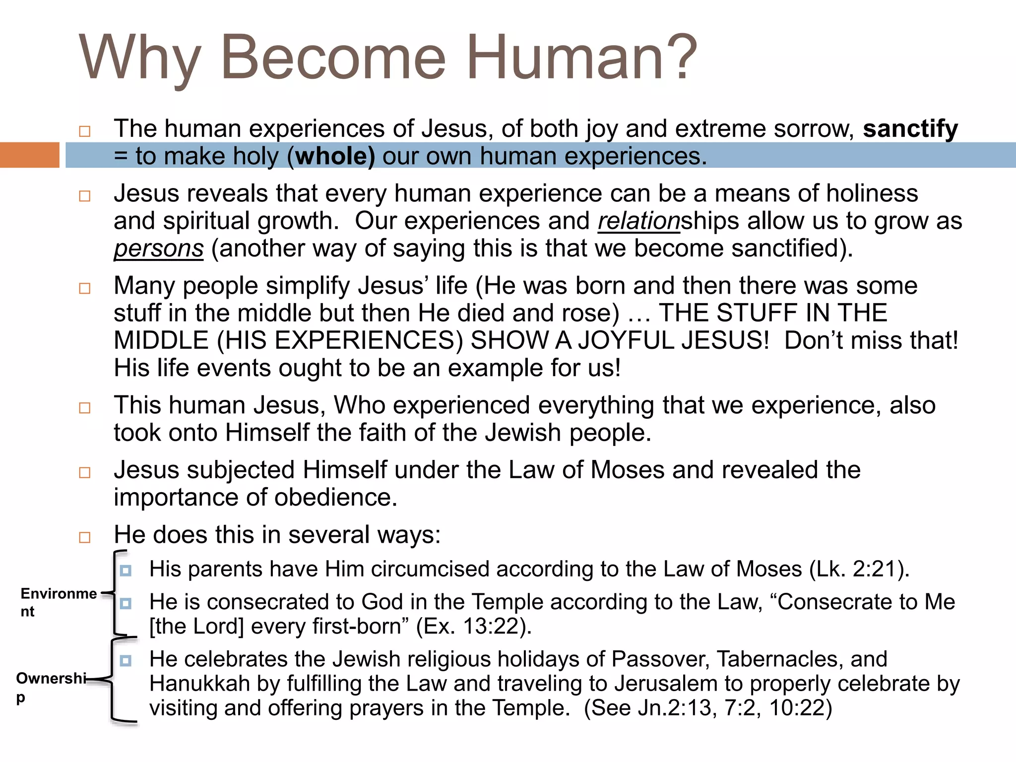 Jesus: Human & Divine | PPT