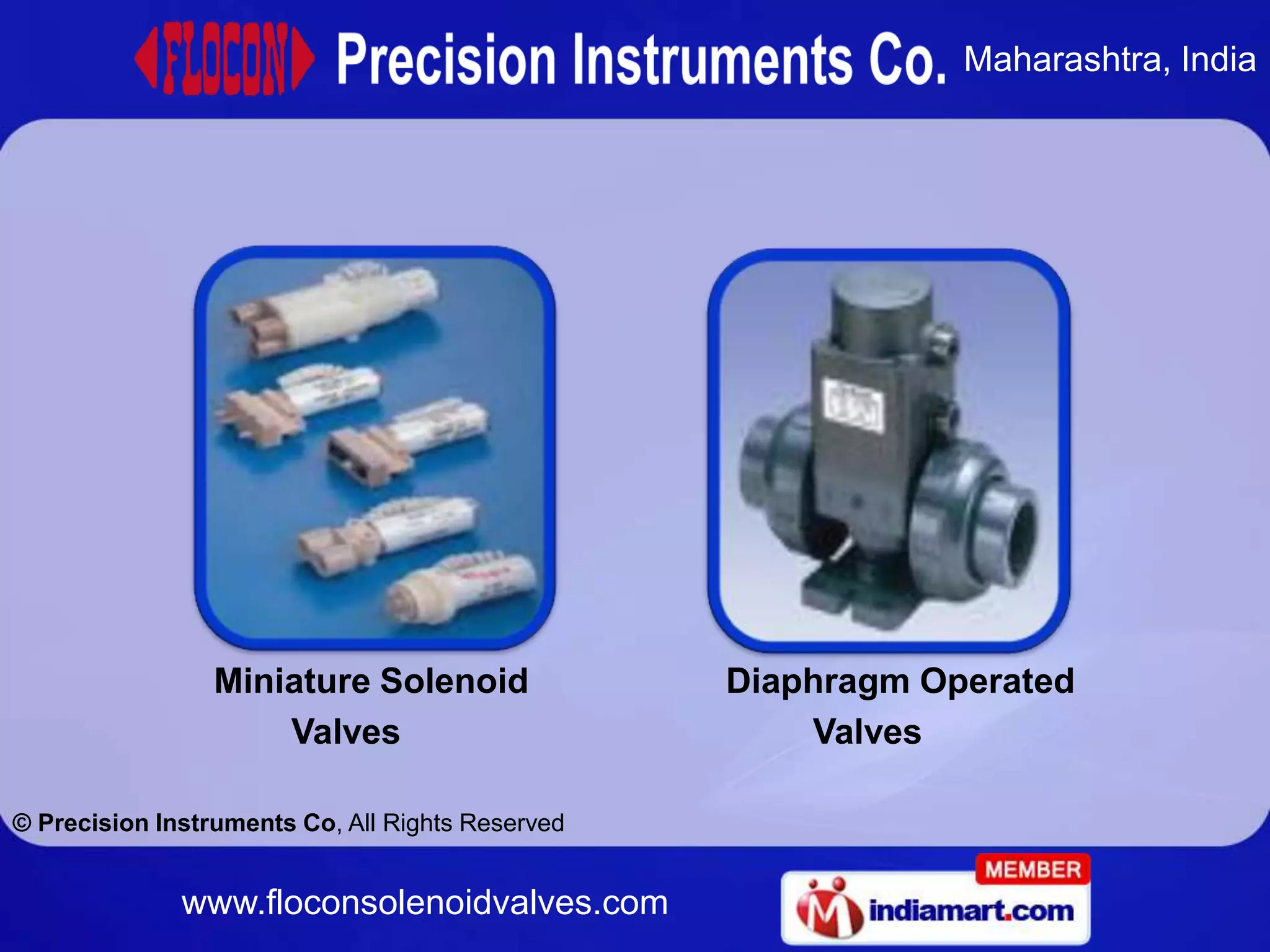 Solenoid Valves by Precision Instruments Co., Mumbai | PPSX ...