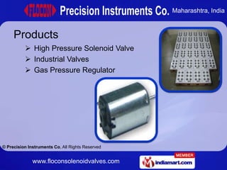 Solenoid Valves by Precision Instruments Co., Mumbai | PPSX ...