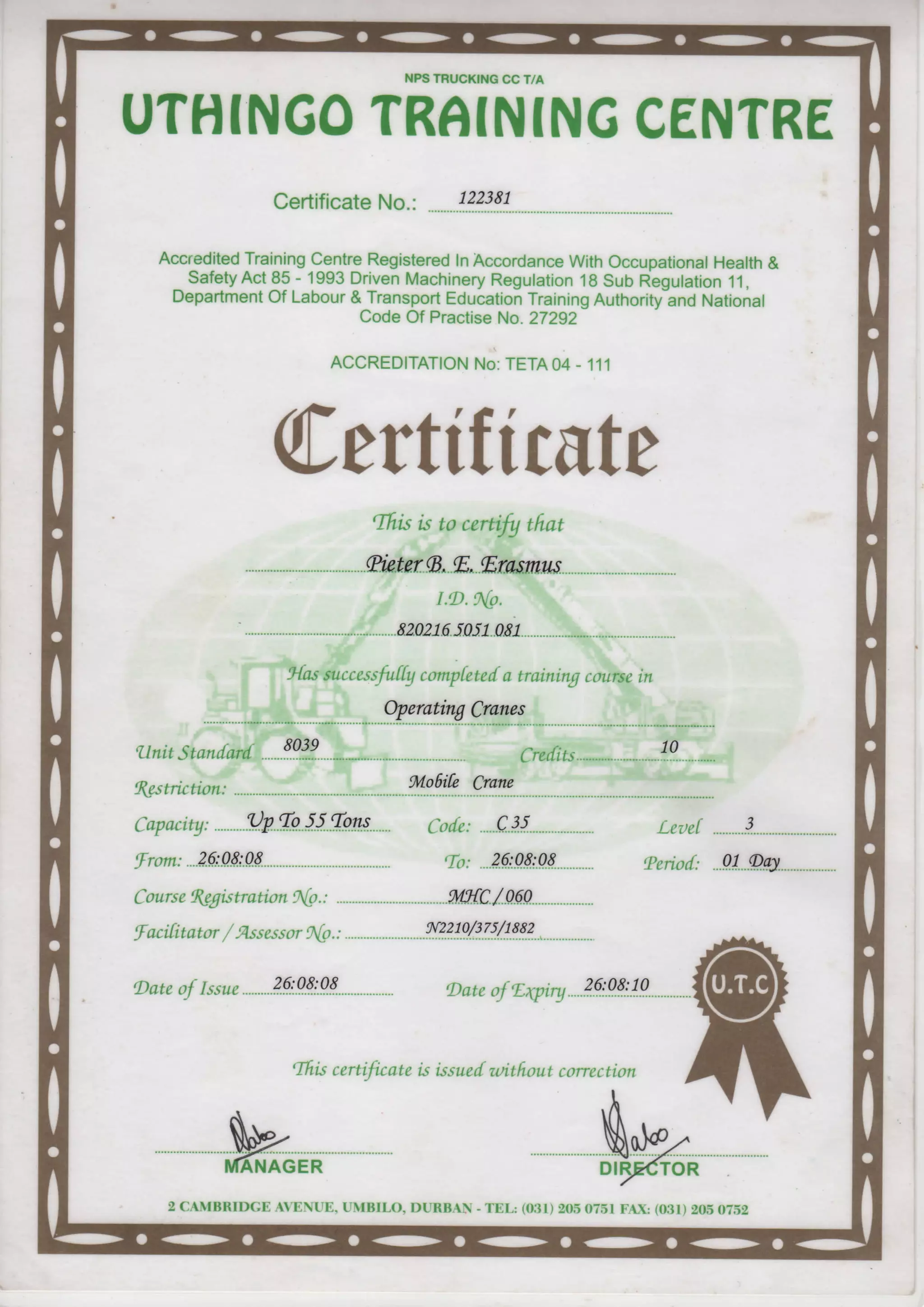 Certificates002 | PDF