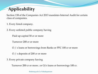 Internal audit | PPTX