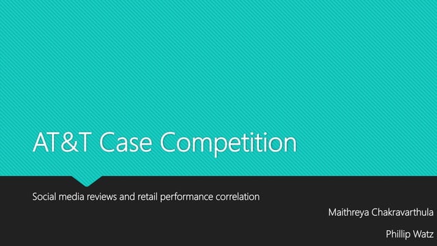 ATT Case Competition Presentation | PPT