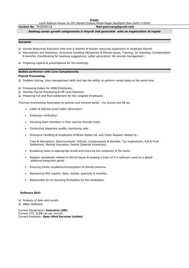 preet resume | PDF