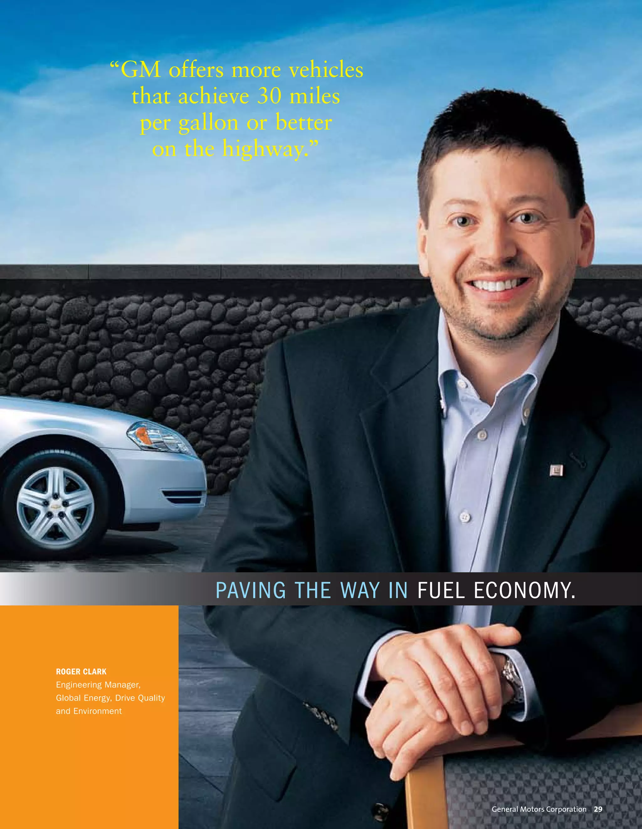 Gm 2005 Annual Report Letter To Stockholders And Feature Section Pdf