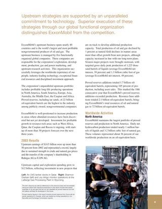 exxonmobi 2003 Annual Report | PDF