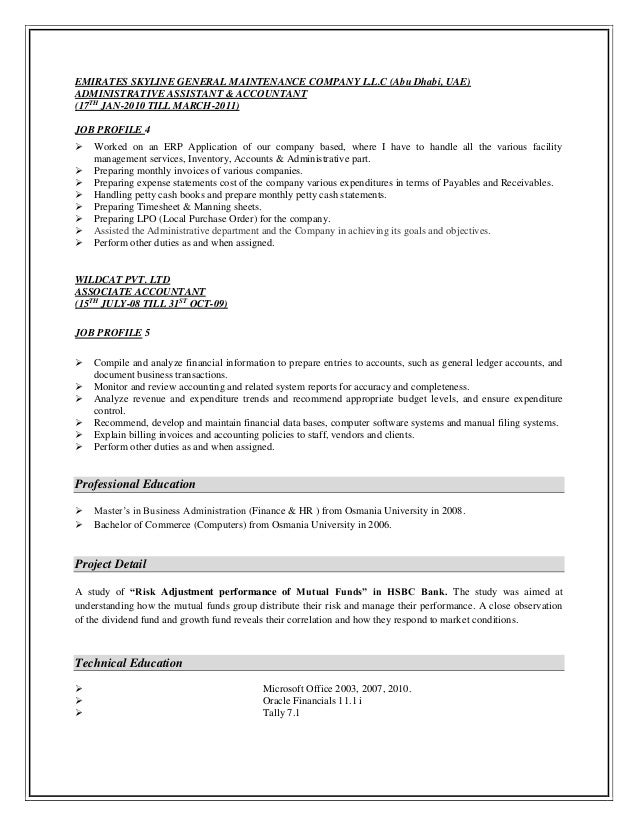syed Mustafa CV