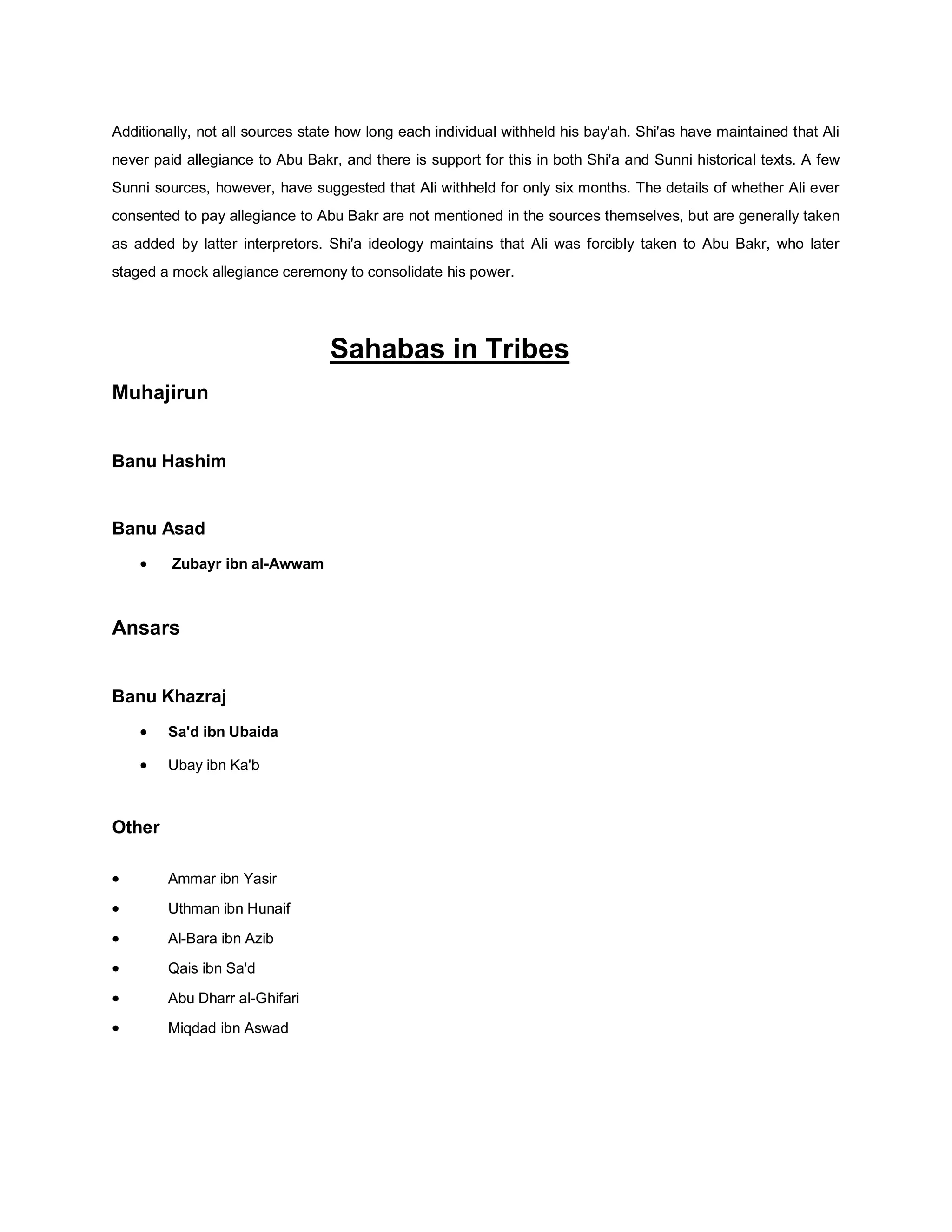 94556902 list-of-sahaba-r-a-updated | PDF