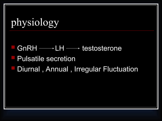 Introduction to andropause and menopause | PPT