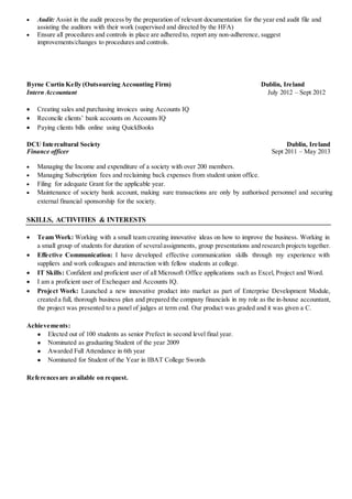 debbi CV | DOCX | Credit Cards | Personal Debt