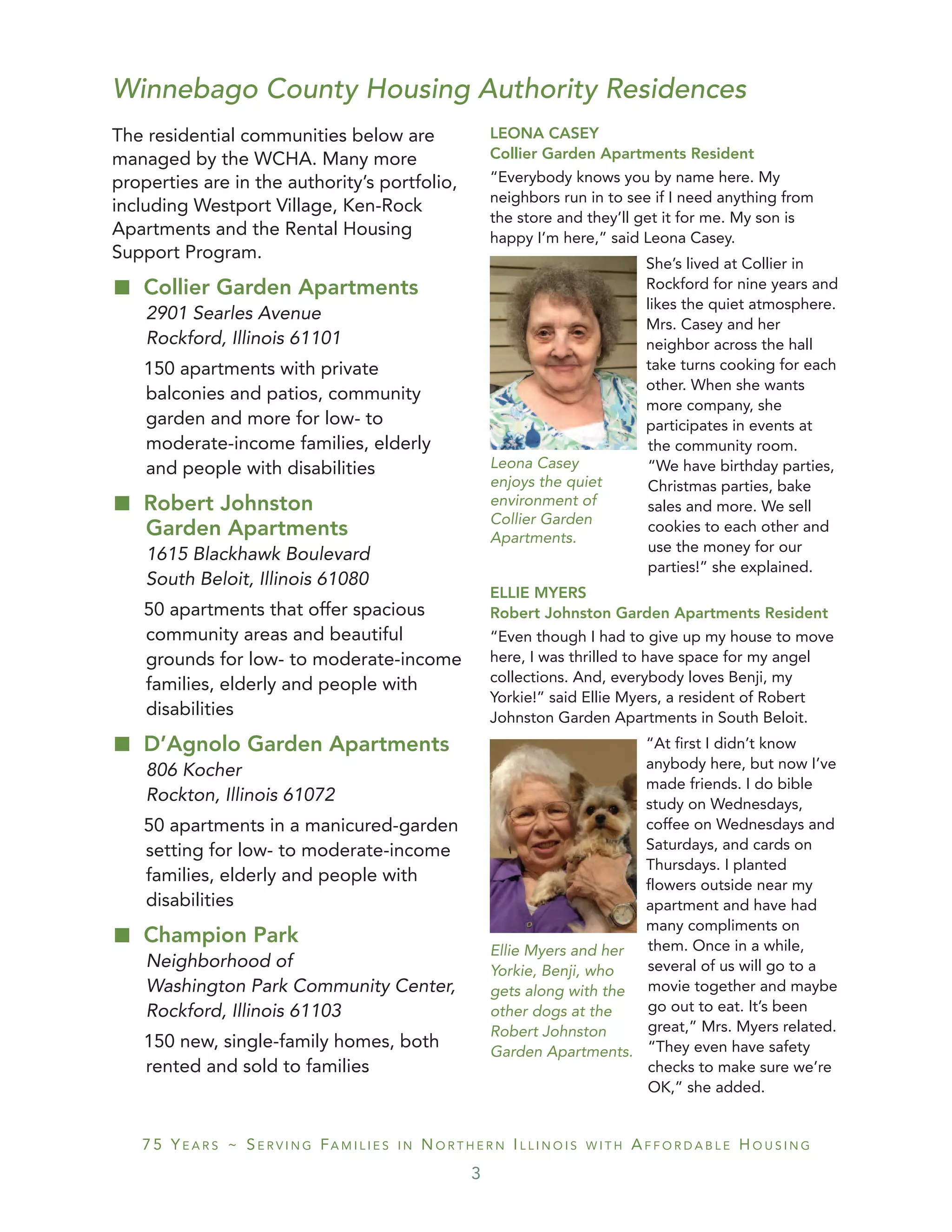 WCHA 75 Years Brochure~6 | PDF