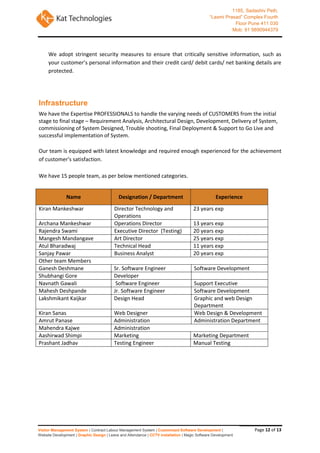 Company Profile - Testing | PDF | Computer Software and Applications ...