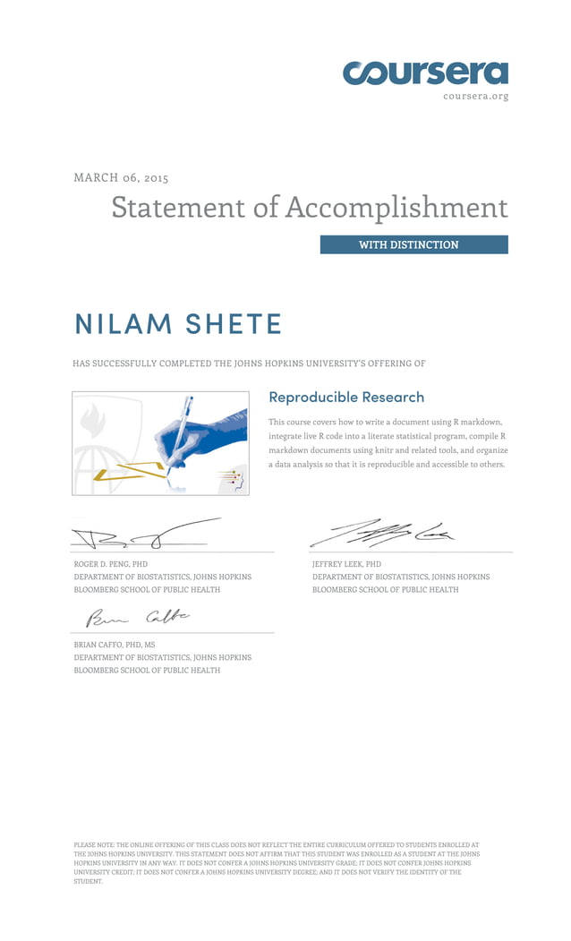 Coursera repdata 2015 | PDF