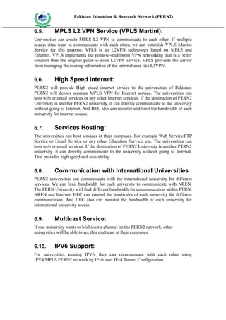 Pakistan Education & Research Network | PDF