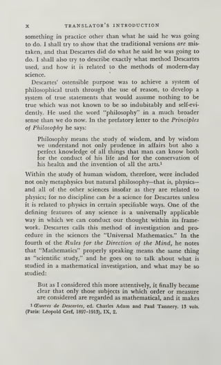 Discourse on Method Optics Geometry and Meteorology Rene Descartes | PDF