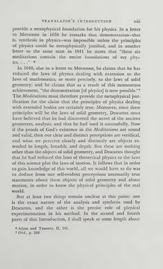 Discourse on Method Optics Geometry and Meteorology Rene Descartes | PDF