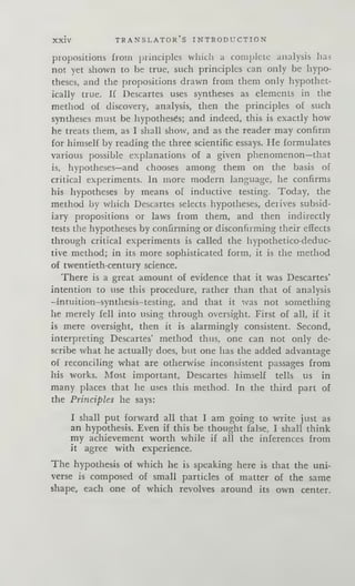 Discourse on Method Optics Geometry and Meteorology Rene Descartes | PDF