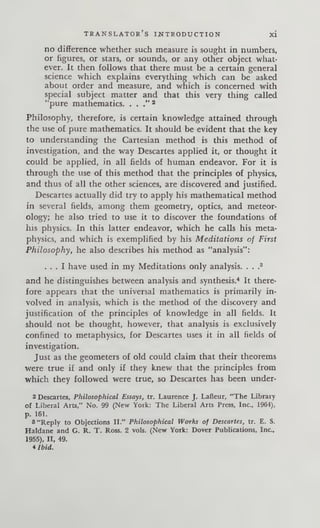 Discourse on Method Optics Geometry and Meteorology Rene Descartes | PDF