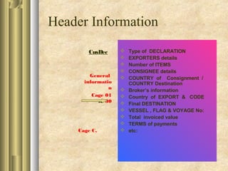 CustomsDeclaration | PPT