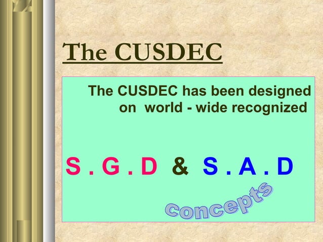 CustomsDeclaration | PPT