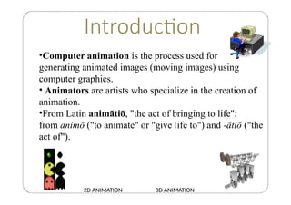 computer animation report 3rd9467723.ppt
