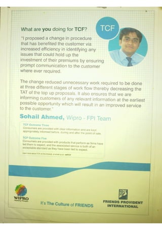 Treating Customer Fairly Initiative | PDF