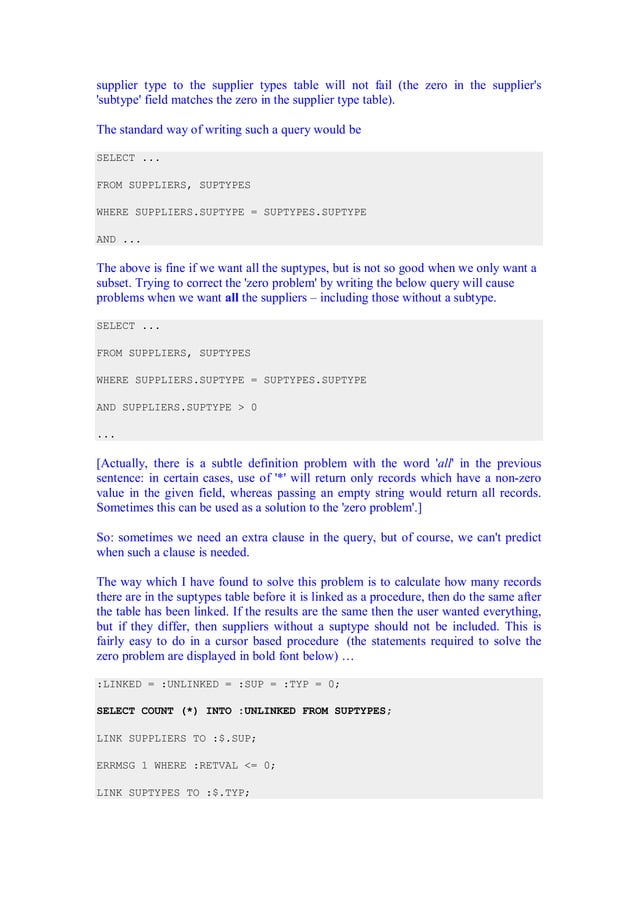 Zero values in Priority tables - a blessing and a curse | PDF | Databases | Computer Software ...