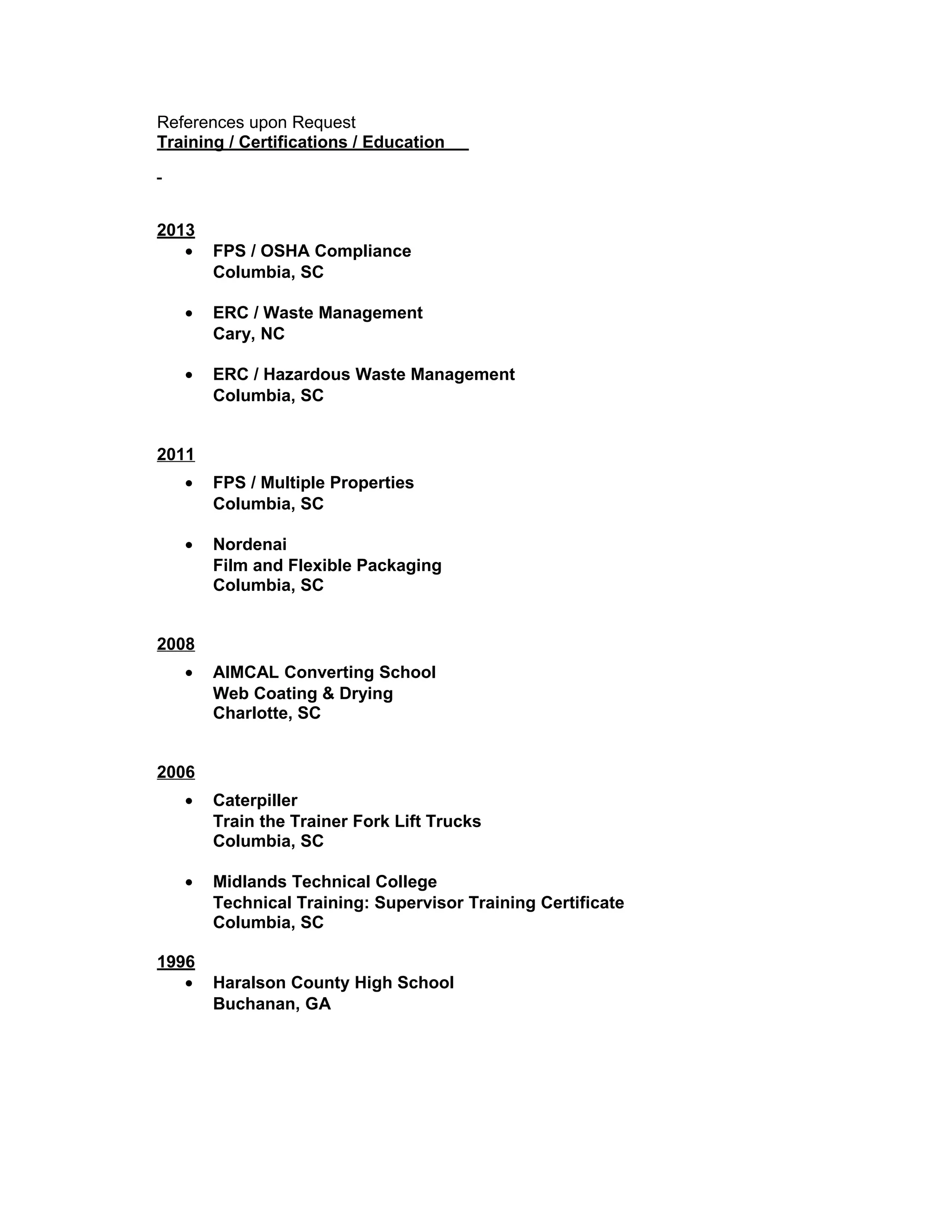 Justin Lett Resume | PDF