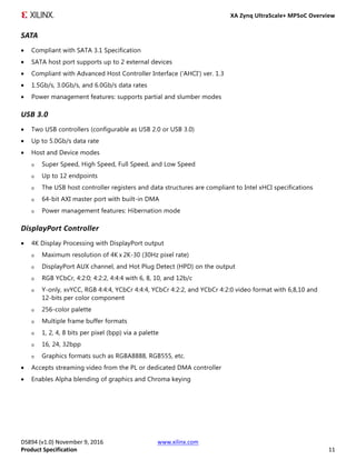 ds894-zynq-ultrascale-plus-overview | PDF