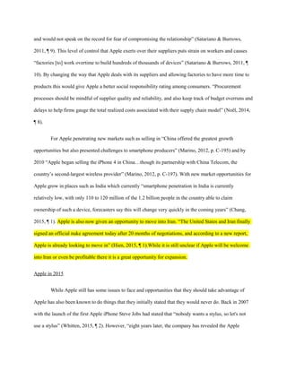 Case Study Apple Inc | PDF