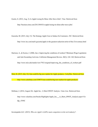 Case Study Apple Inc | DOC