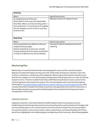 Magnuson2015_Stewardship Plan | PDF