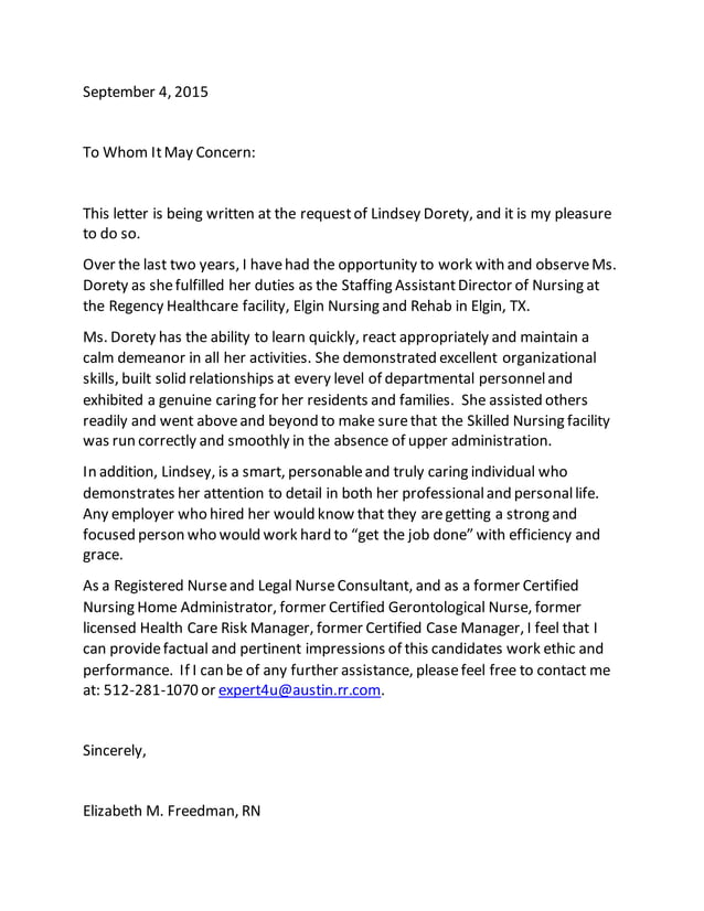 Reference Letter | PDF