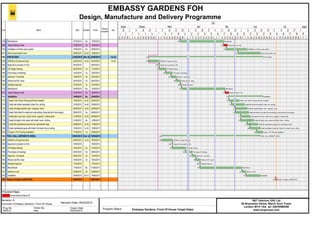 EMBASSY GARDENS FOH CONSTRUCTION PROGRAMME REV E | PDF