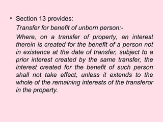 section 13 and 14 of transfer of property act.ppt