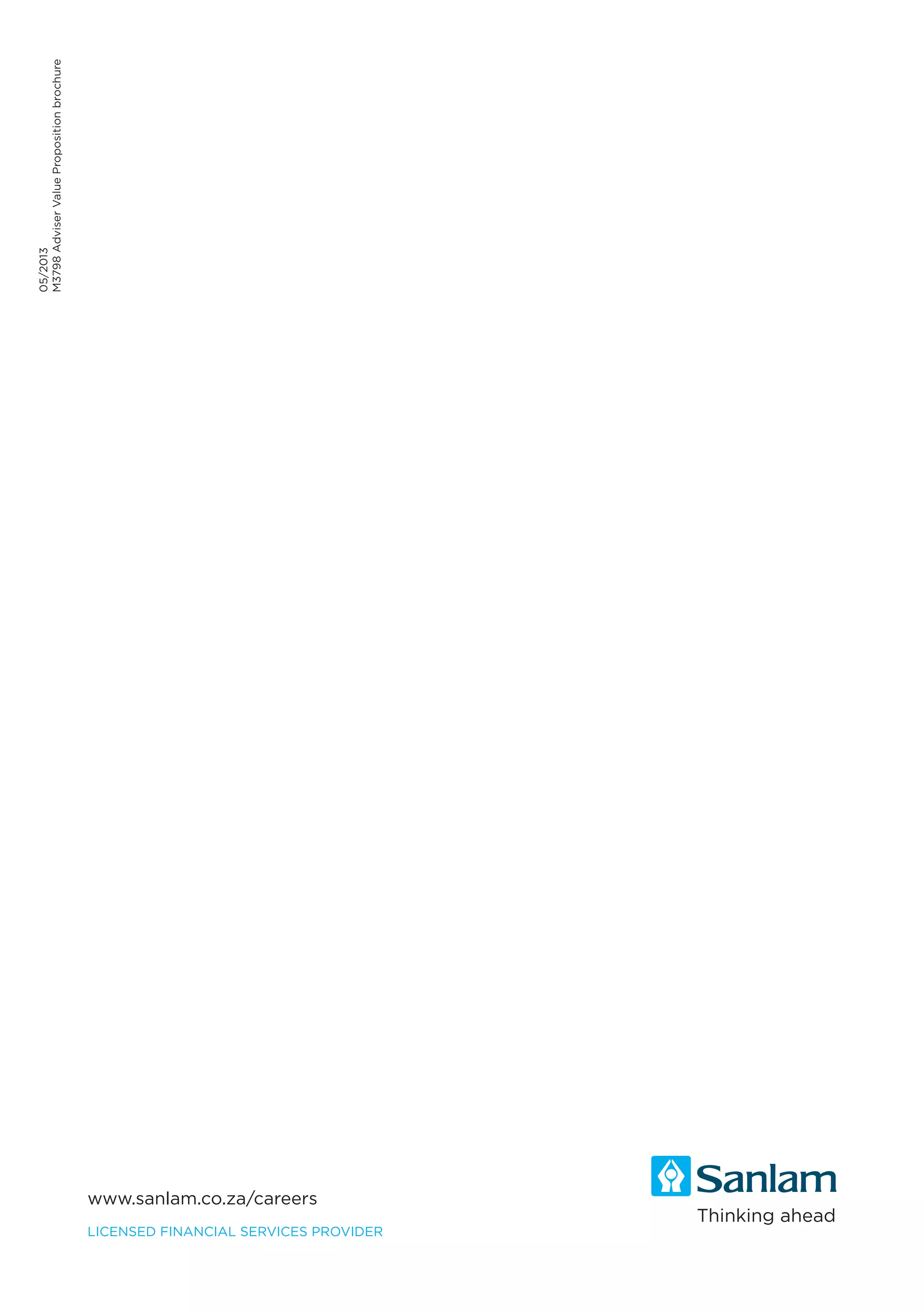 Sanlam Financial Advisor Value Proposition | PDF