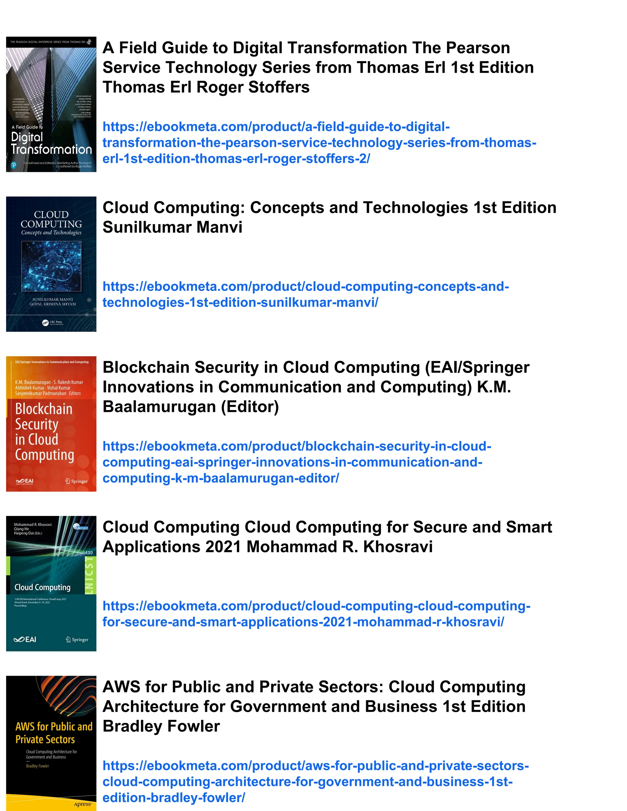 Cloud Computing: Concepts, Technology, Security, and Architecture, Second Edition Thomas Erl ...