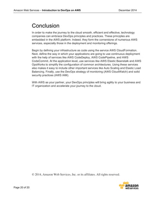 AWS_DevOps | PDF