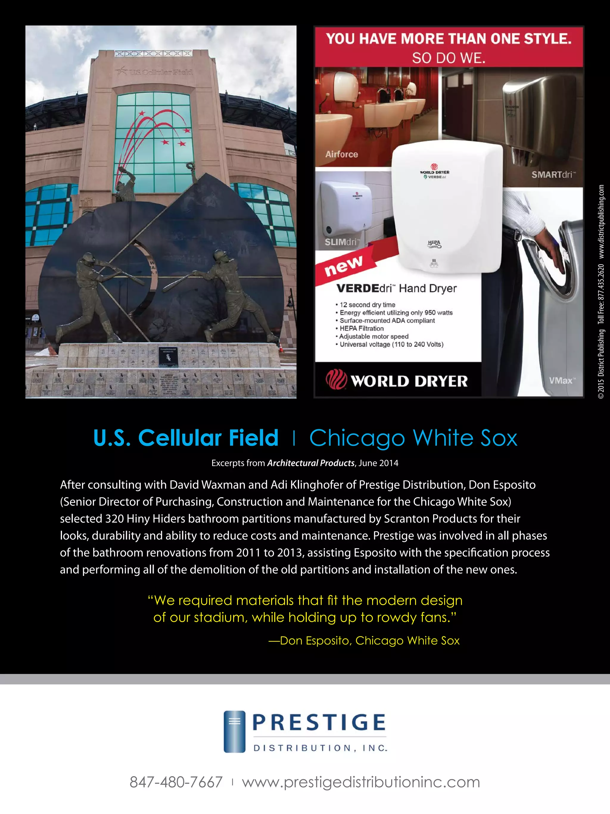 Prestige Distribution Information | PDF