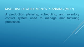 0201B Aggregate Resource Planning | PPTX