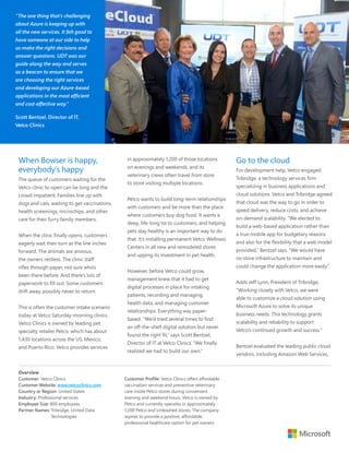 Vetco Clinics and UDT Customer Story | PDF