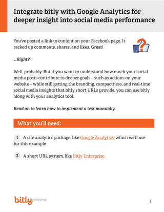 Bitly-Enterprise-Google-Analytics-Implementation-Guide | PDF