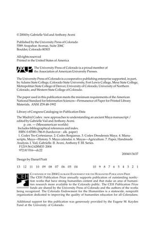 The Madrid Codex New Approaches To Understanding An Ancient Maya ...