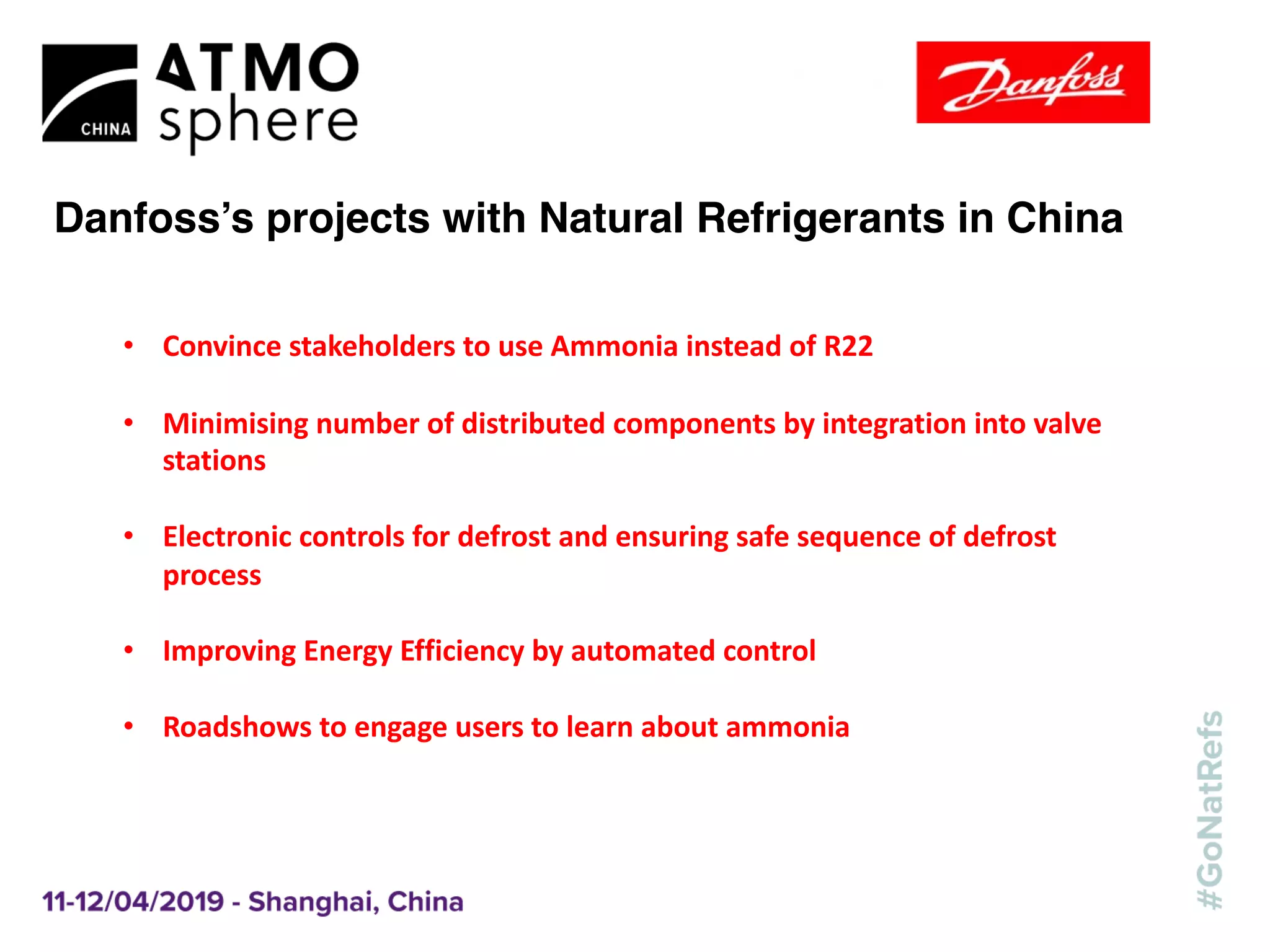Danfoss - Safe use of NH3 in China's cold chain industry | PDF