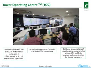 Indus Towers_Corporate Presentation May 2016 | PPTX