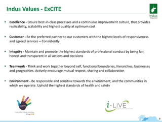 Indus Towers_Corporate Presentation May 2016 | PPTX