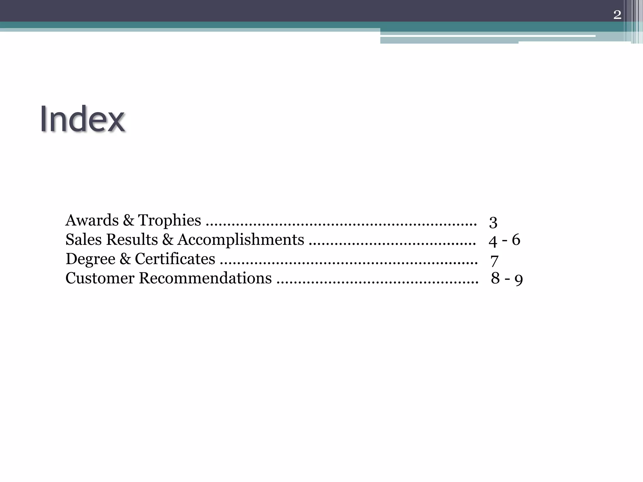 Sales Portfolio | PDF