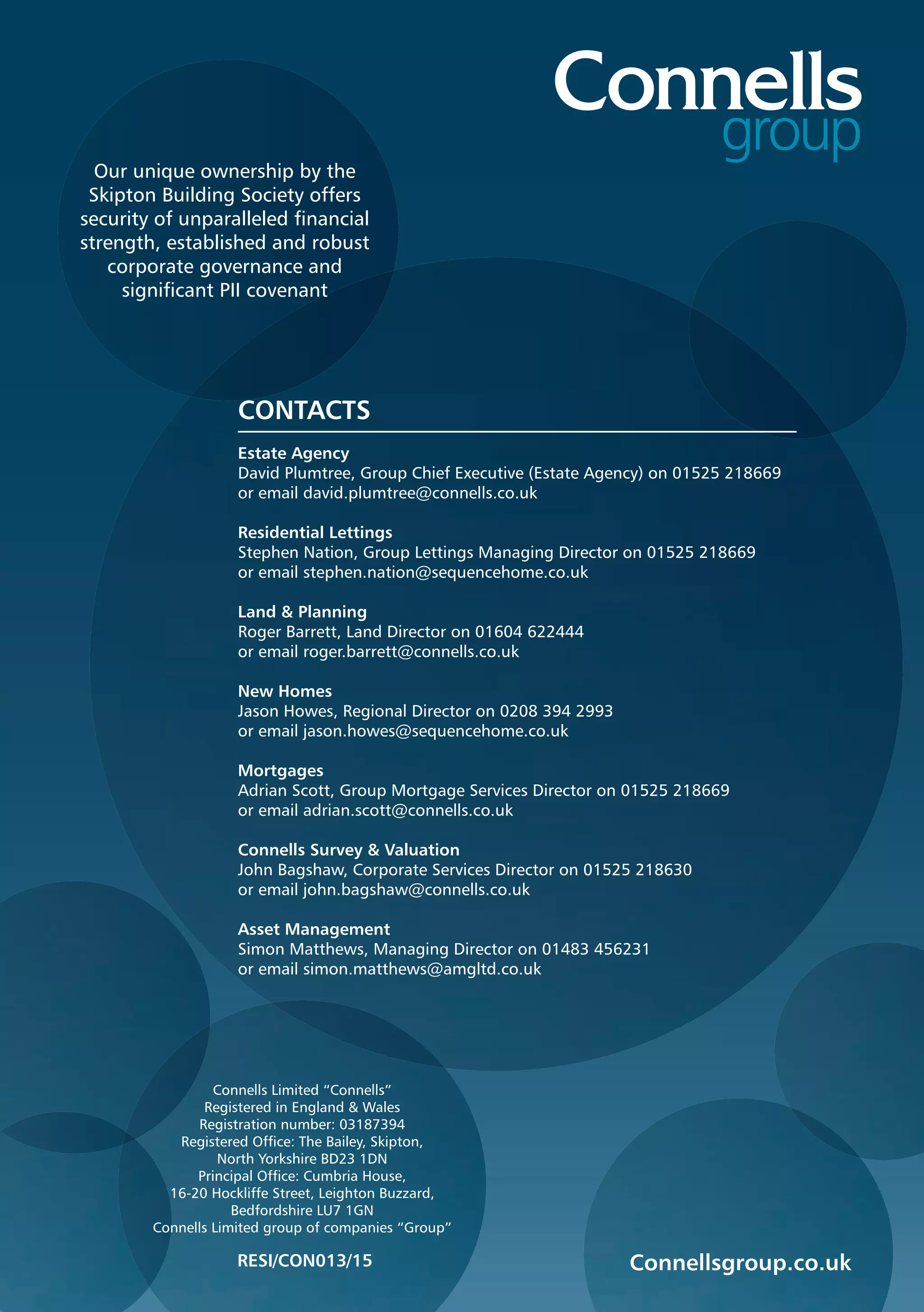 Connells Group leaflet March 15 | PDF