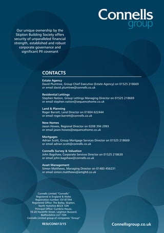 Connells Group leaflet March 15 | PDF