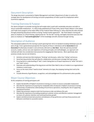 FlipKart Training Design Document.v2.public.081914 | PDF